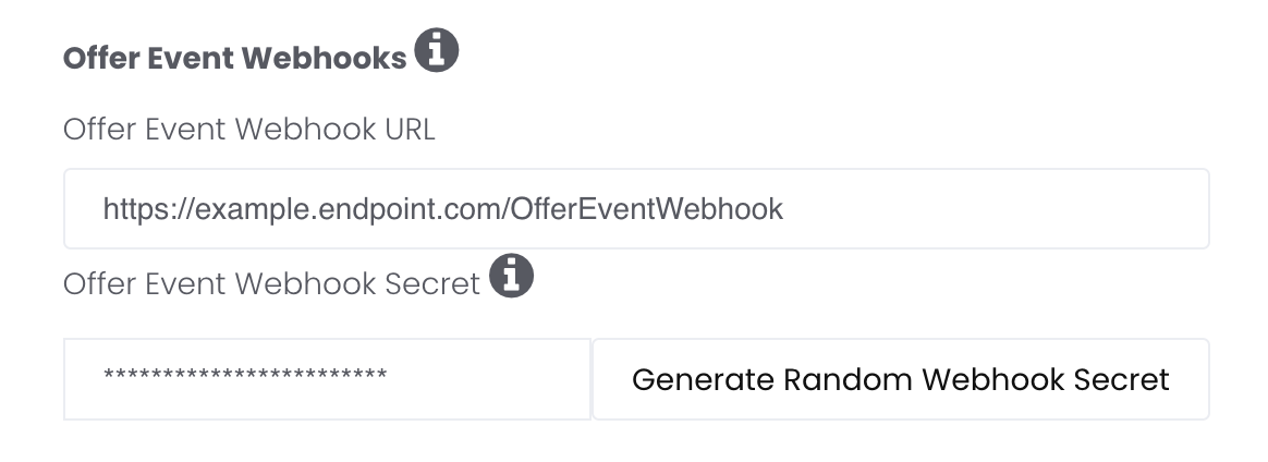 Offer Event Webhooks - AdGem Knowledge Center: Publisher Support